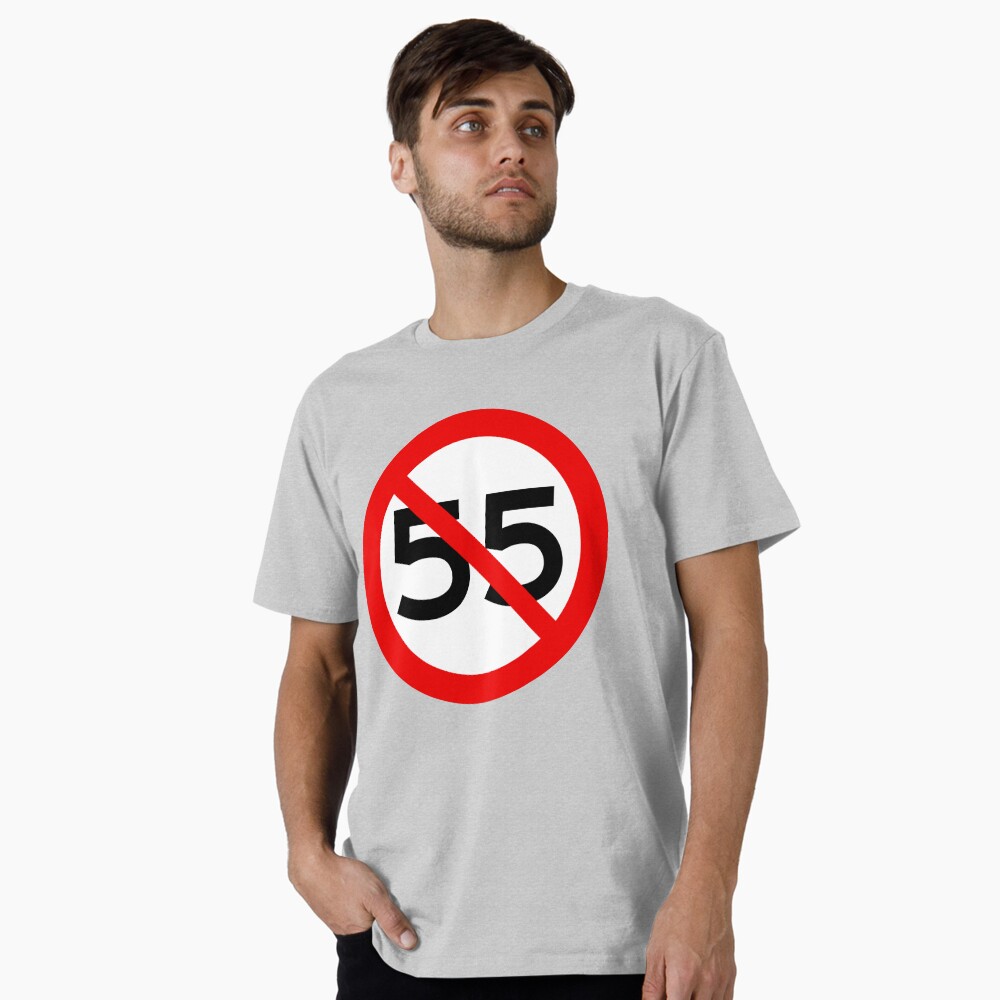 "NO 55 mph Speed Limit" Sticker for Sale by CoolCarVideos | Redbubble