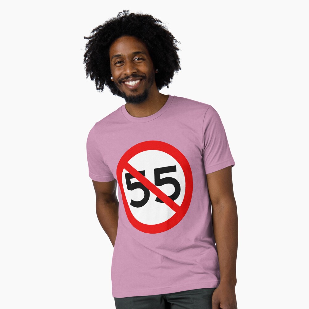 "NO 55 mph Speed Limit" Sticker for Sale by CoolCarVideos | Redbubble