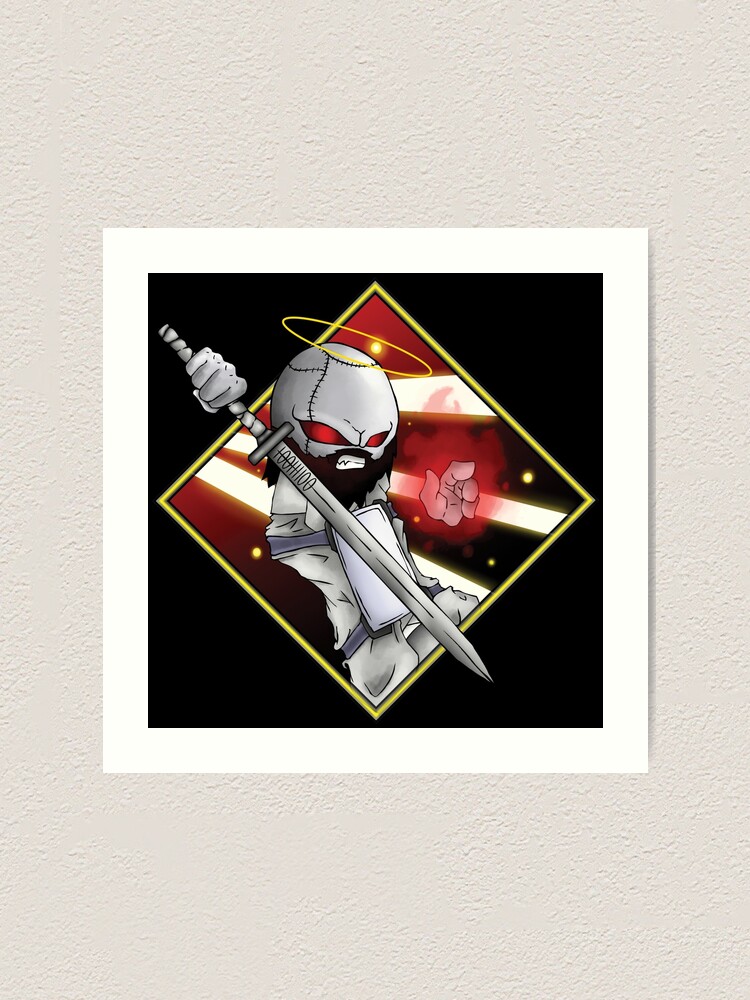 "Madness combat Jebediah Christoff aka Jebus the savior art" Art Print ...