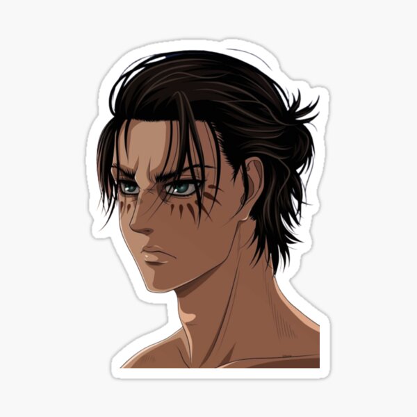 "Eren Yeager" Sticker for Sale by kalps99 | Redbubble