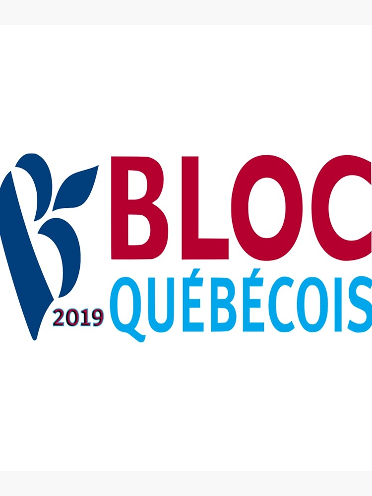 "Bloc Québécois 2019 Logo Relaxed Fit " Poster for Sale by FlatIcons ...