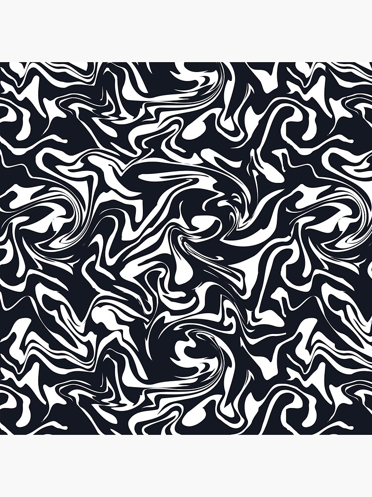 "Minimalist Black and White Trippy Marble for Summertime , Digital Art ...
