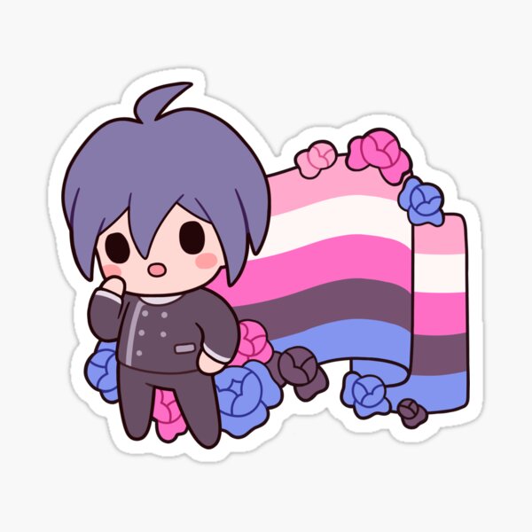 "Shuichi Pride" Sticker for Sale by theoceanowl | Redbubble