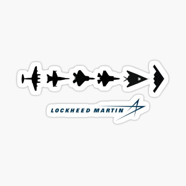 " Lockheed Martin fighter jets" Sticker for Sale by JoeDeings | Redbubble