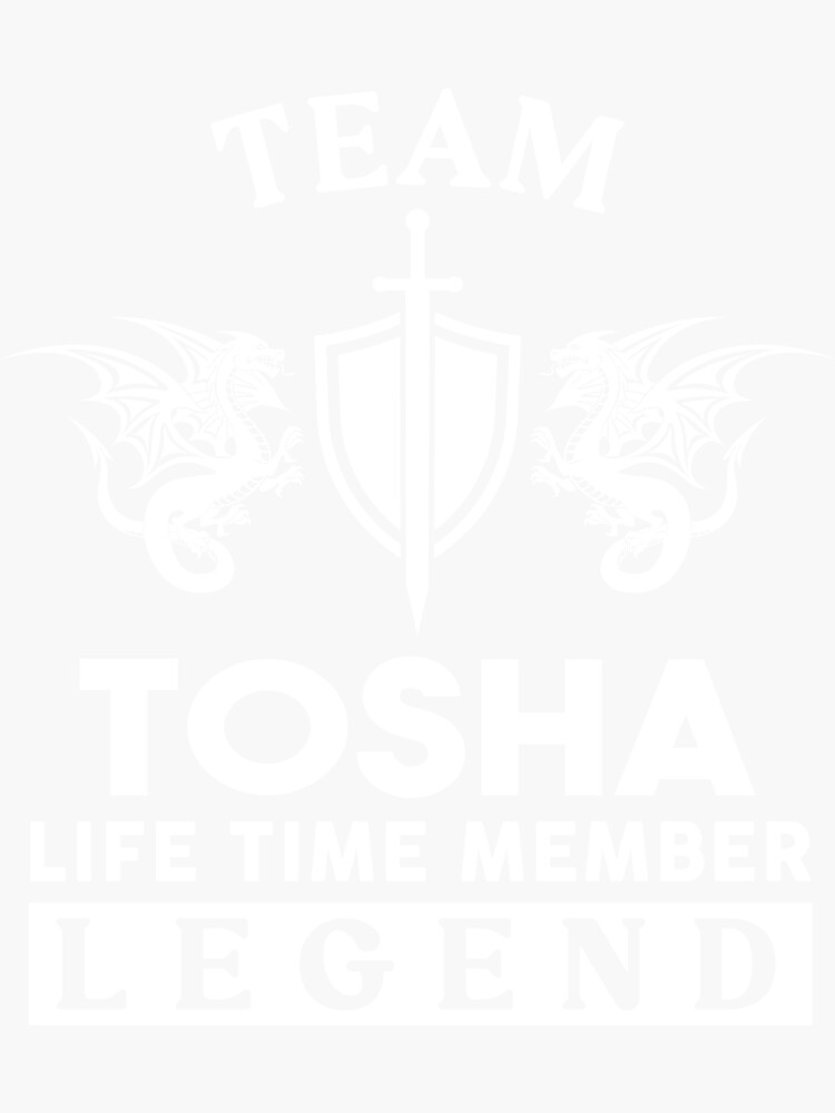 Pegatina «Camiseta con el nombre de Tosha - Camiseta con el artículo de ...