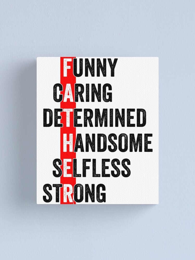 Lienzo «Definición del padre, descripción del papá, mejores ...