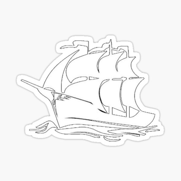 "Black Summer Boat Collection" Sticker for Sale by BLKSMRByPoody ...