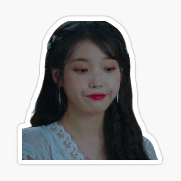 "IU" Sticker for Sale by thekdramabunny | Redbubble