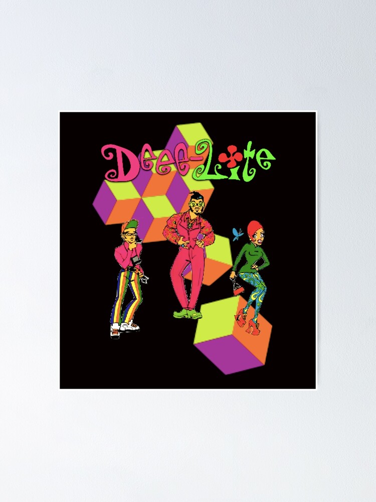 "DEEE-LITE ANIMATION BOXES" Poster for Sale by promoboy | Redbubble