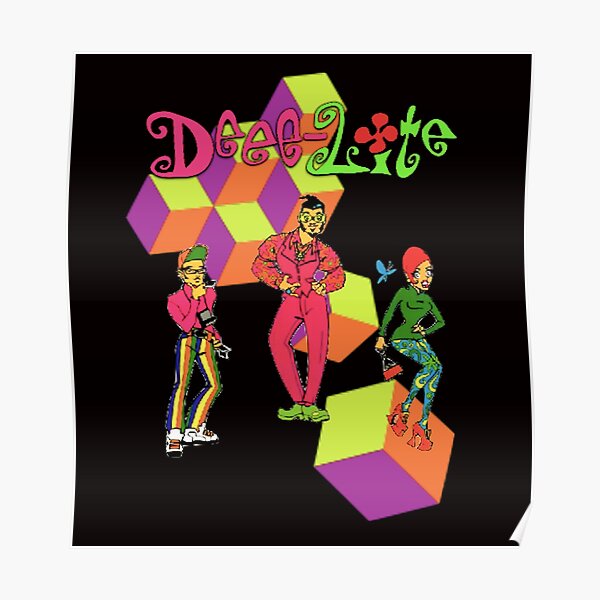 "DEEE-LITE ANIMATION BOXES" Poster for Sale by promoboy | Redbubble