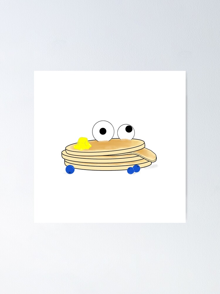 "Derpy pancake" Poster for Sale by Littlevik | Redbubble
