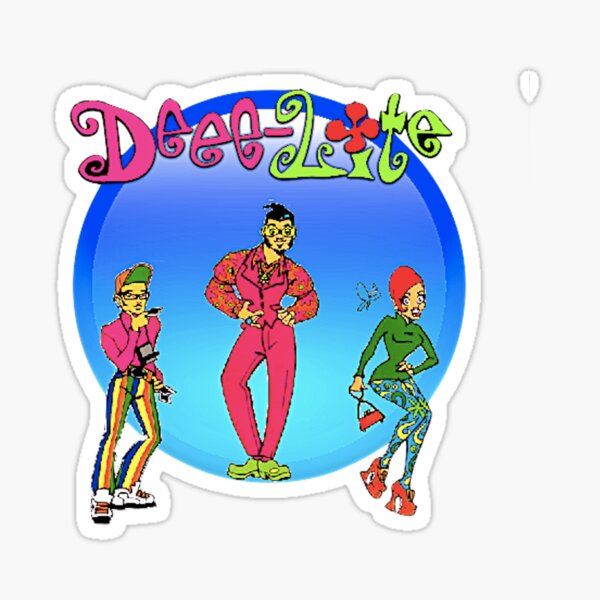 "DEEE-LITE ANIMATION BALL" Sticker for Sale by promoboy | Redbubble