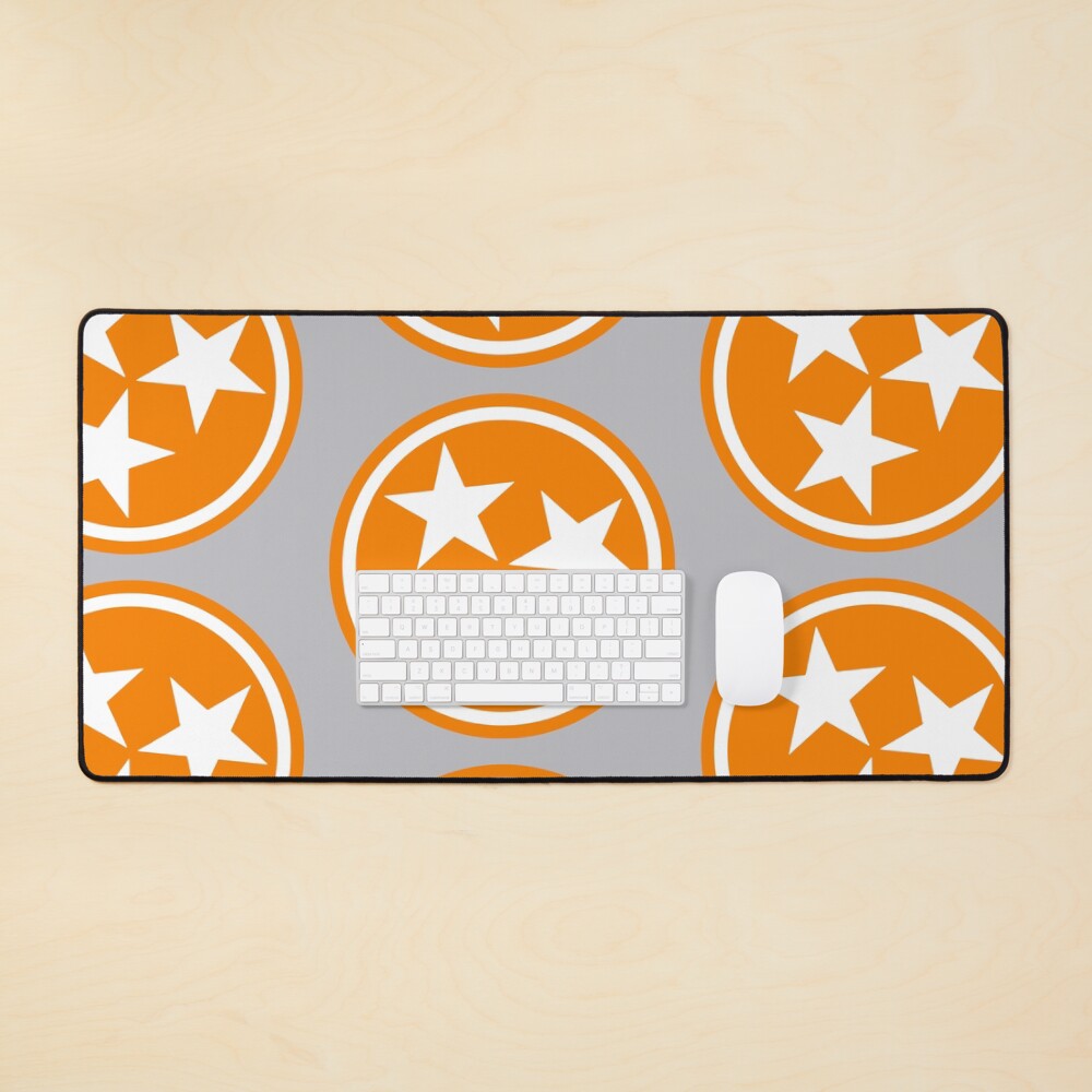 "Orange Tennessee TriStar" Sticker for Sale by JoBella-Designs | Redbubble