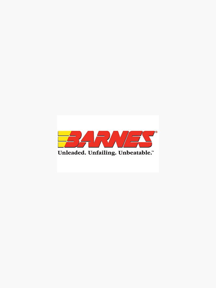 "Barnes Logo" Sticker for Sale by cjsmitty128 | Redbubble