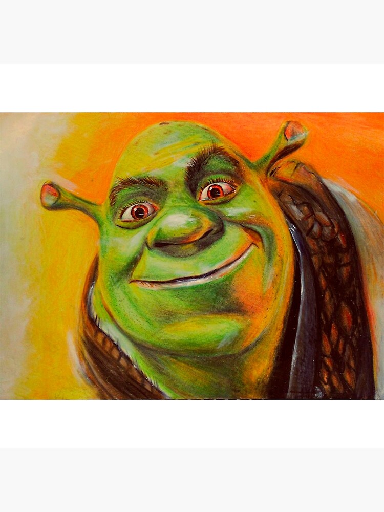 Lámina fotográfica «Dibujo a lápiz de Shrek» de Morphey22 | Redbubble