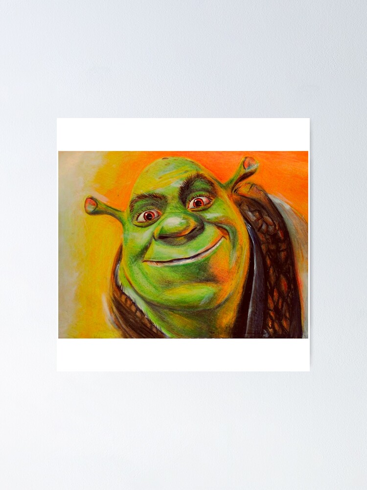 "Pencil Drawing Shrek Related" Poster for Sale by Morphey22 | Redbubble