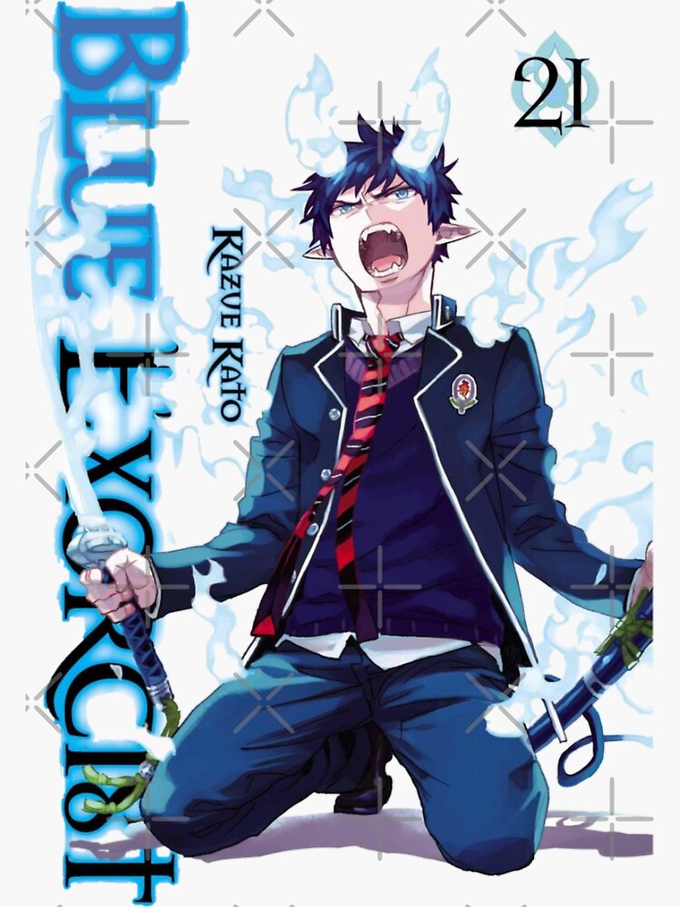 "Blue Exorcist Anime" Sticker by Anime-nez | Redbubble