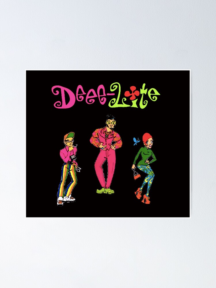 "DEEE-LITE ANIMATED LOGO" Poster for Sale by promoboy | Redbubble