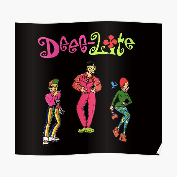 "DEEE-LITE ANIMATED LOGO" Poster for Sale by promoboy | Redbubble
