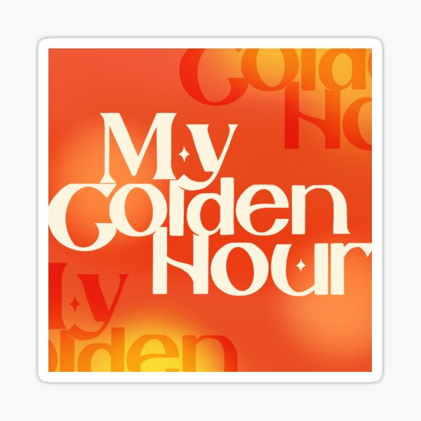 "Golden Hour" Sticker for Sale by ebrady | Redbubble