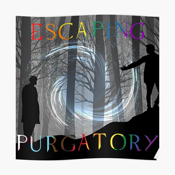 "New Escaping Purgatory Art Pride version" Poster for Sale by EscPurgatory | Redbubble