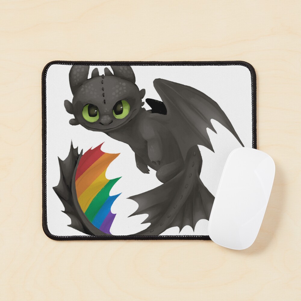 "Toothless Pride - Rainbow" Sticker for Sale by scribblefoxx | Redbubble