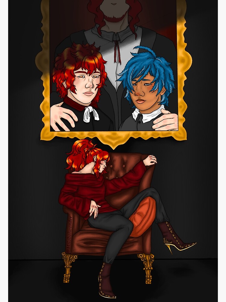 "Diluc’s Reminiscence" Poster for Sale by MiloBoiWonder | Redbubble