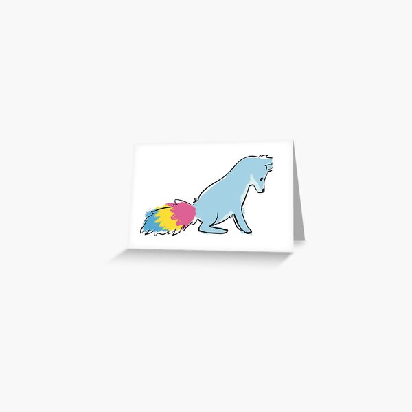 "pan fox | subtle pride flag" Greeting Card by sunfloras | Redbubble