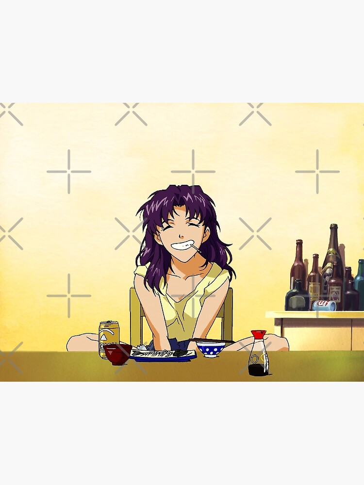 Póster «Sonrisa de Misato Katsuragi - Neon Genesis Evangelion» de ...