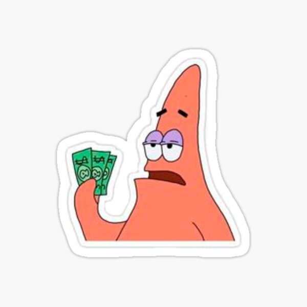 "Patrick star" Sticker for Sale by Tanoemprende | Redbubble