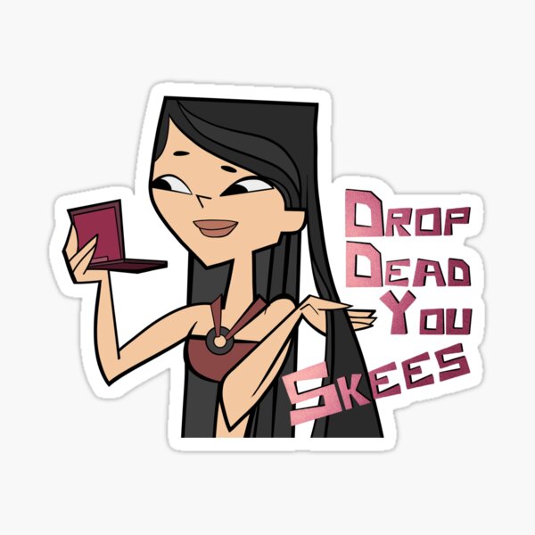 "Heather Kasuga - Total Drama Island - Drop Dead" Sticker for Sale by ...