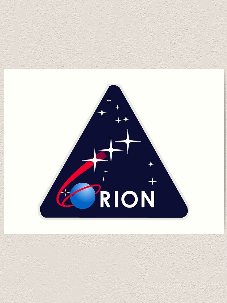 "Orion Multi-Purpose Crew Vehicle Program Logo" Art Print for Sale by ...