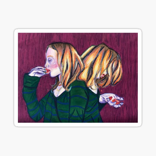"Tasteless Reality" Sticker for Sale by SchultzSophie | Redbubble