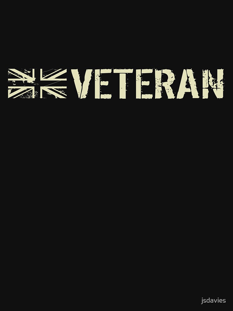 "British Military Veteran" T-shirt for Sale by MilitaryCandA ...