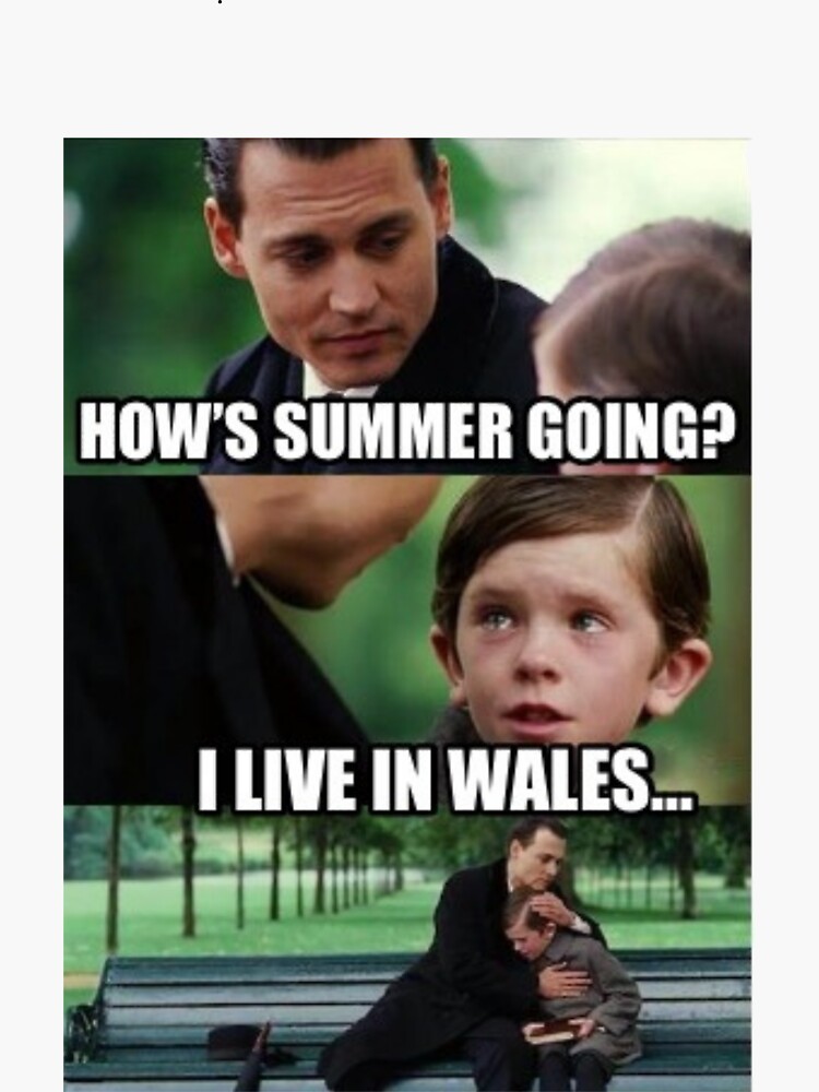 "Wales Meme" Sticker for Sale by TheBUniverse | Redbubble