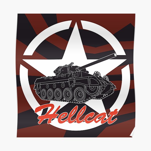 "M18 Hellcat US Army" Poster for Sale by FAawRay | Redbubble