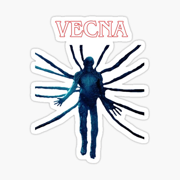 "Vecna " Sticker for Sale by SmallTownGarage | Redbubble