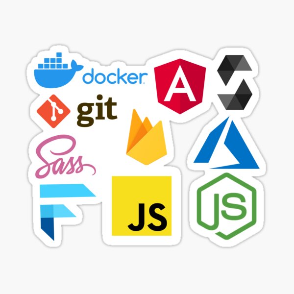 "development logo" Sticker for Sale by pincelycolores | Redbubble