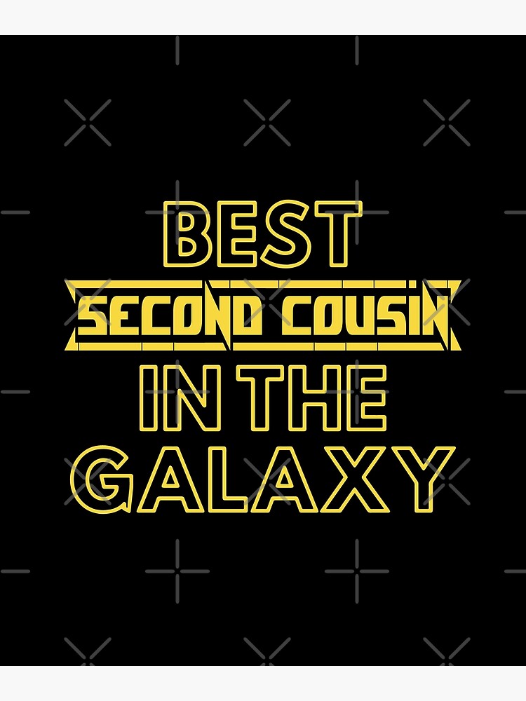 Póster «mejor primo segundo de la galaxia | Linda idea de regalo ...