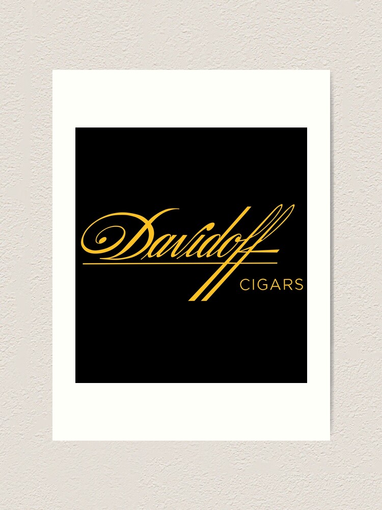 "Davidoff Cigars Logo" Art Print for Sale by Evalub | Redbubble