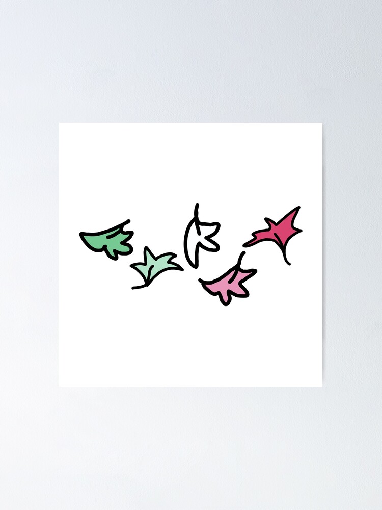 "Abro Heart Stopper Leaves" Poster for Sale by Bambi0102 | Redbubble