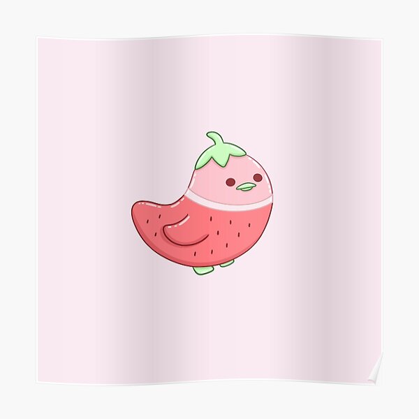 "Strawberry Ducky" Poster for Sale by MariaNicxle | Redbubble