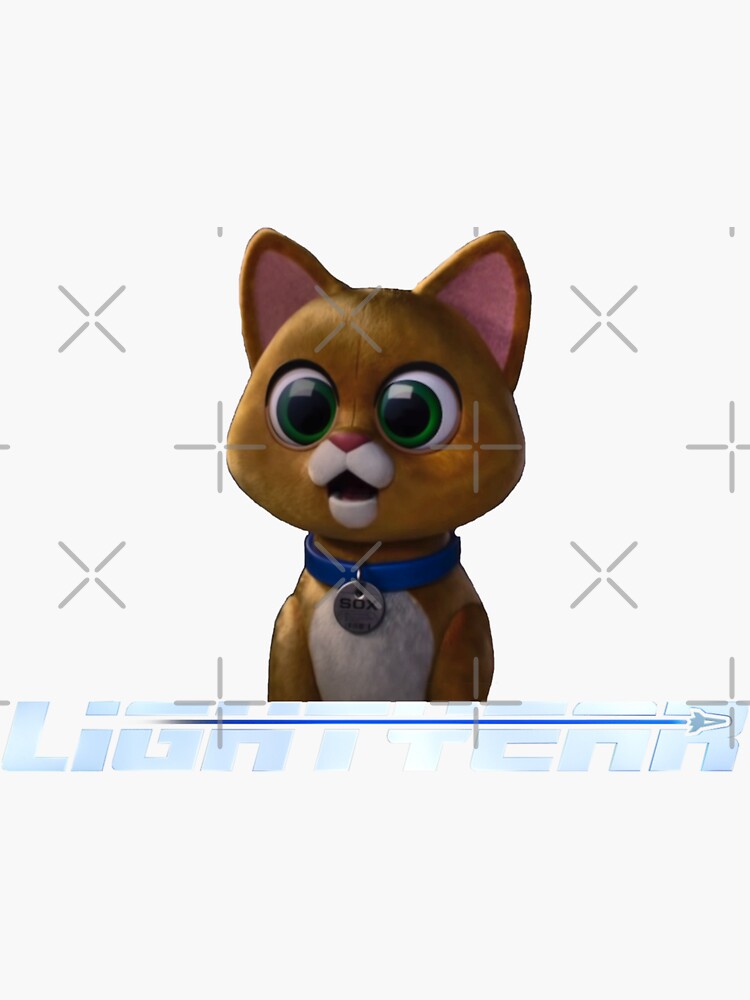 Lightyear Sox Cat Sticker For Sale By Spicy Cinema Redbubble