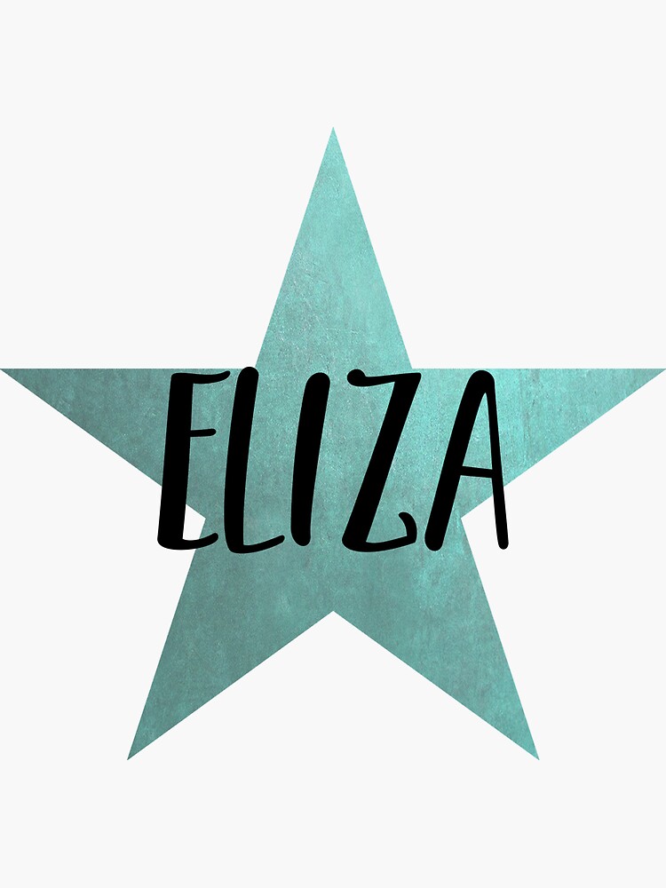 "Eliza Star" Sticker for Sale by justonedesign | Redbubble