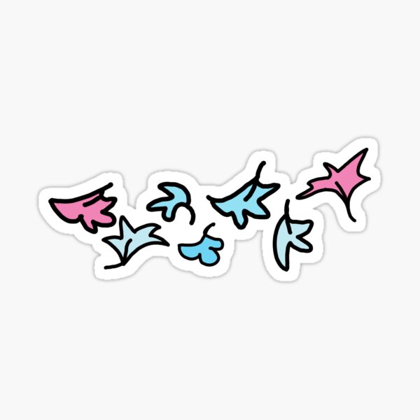 "Transmasc Heart Stopper Leaves " Sticker for Sale by Bambi0102 | Redbubble