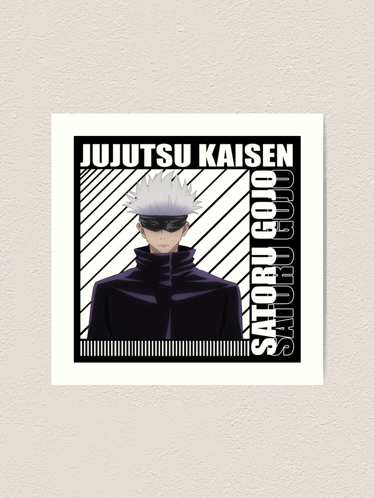 "Jujutsu Kaisen Gojo Satoru Anime Lover Fan" Art Print for Sale by ...