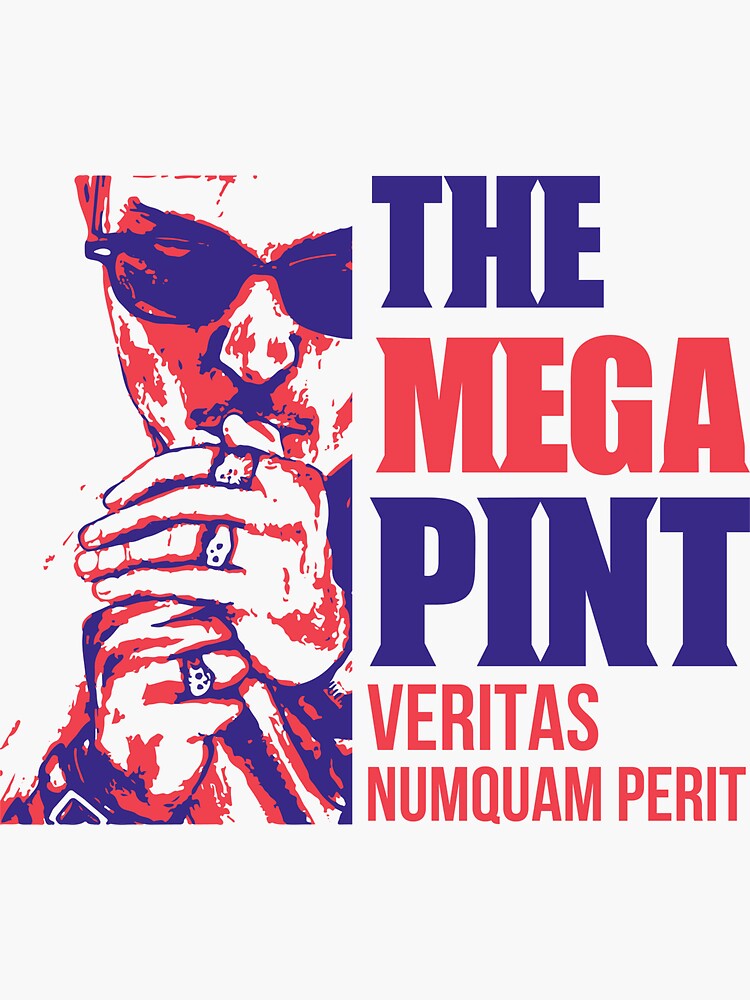 "The Mega Pint Johnny Depp Shirt" Sticker for Sale by BengalDesigner ...