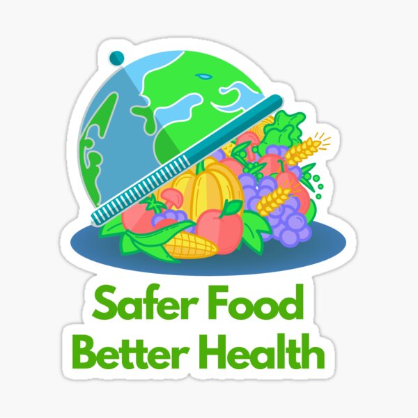 "World Food Safety Day" Sticker by Naadiyaa | Redbubble