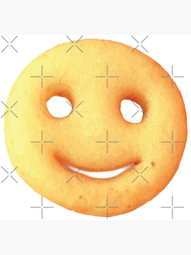 "Smiley French Fry" Poster for Sale by ginaginagina | Redbubble