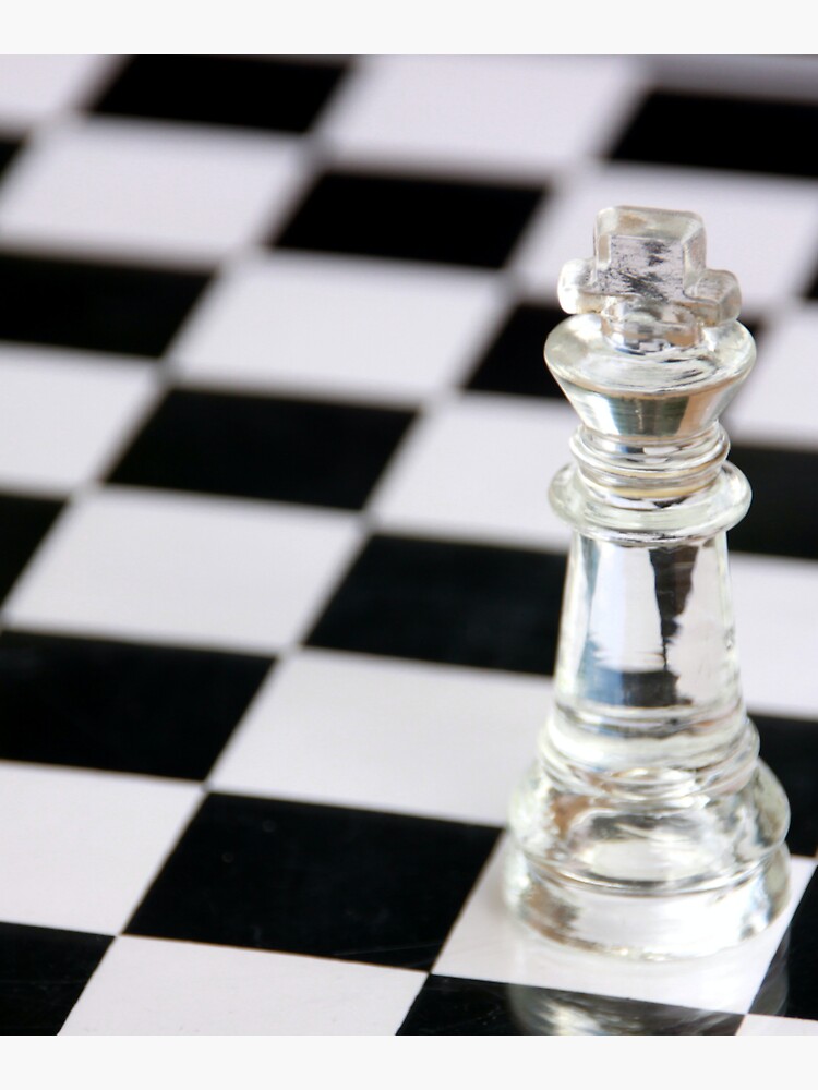 "Chess King" Sticker for Sale by KamoMokotedi | Redbubble